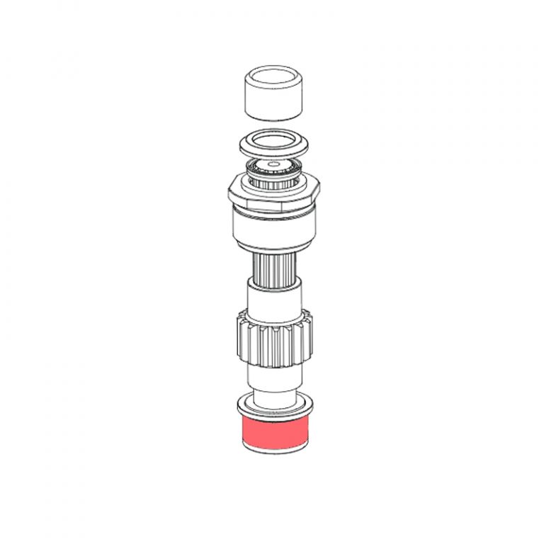 FAAC 760 lower bushing assembly (Ref: 3907525) - Allo RemoteControl
